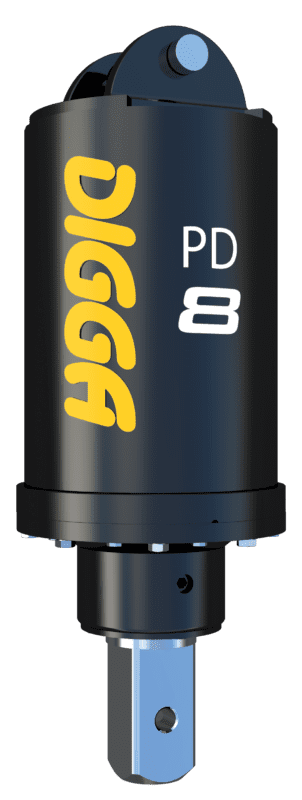 Digga auger drive for excavators 5–10 T | EuroGate International