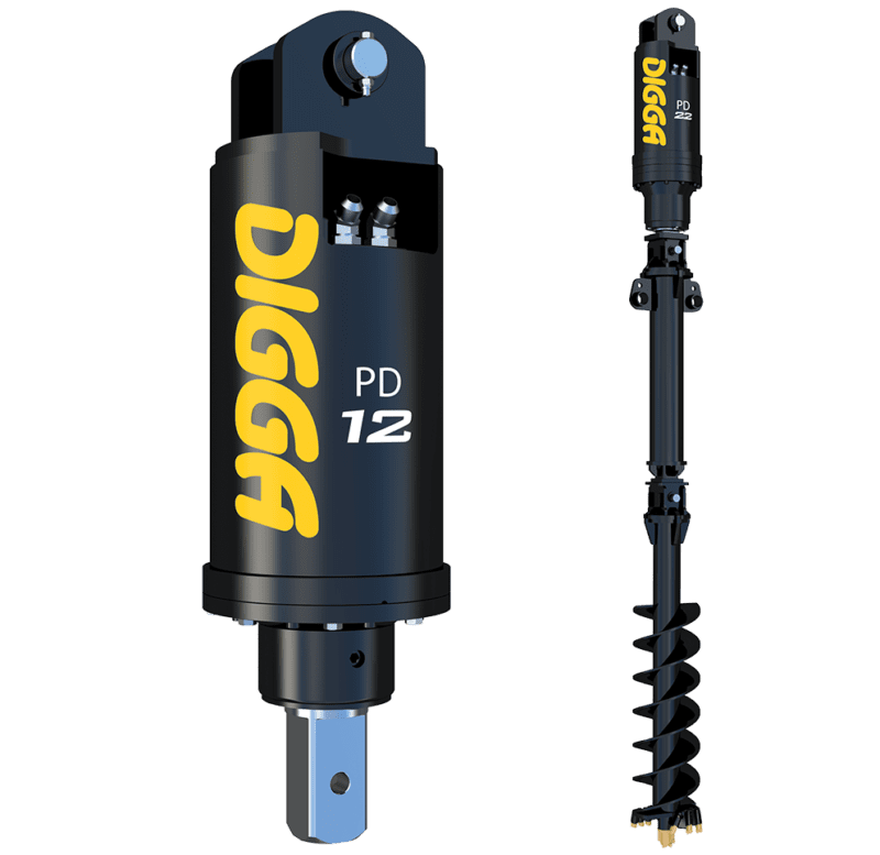 Digga Auger drive 10 - 20 ton | EuroGate International