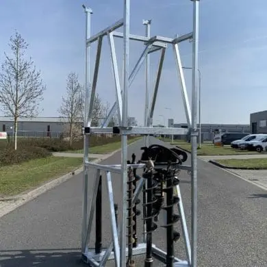 Auger storage rack | EuroGate International