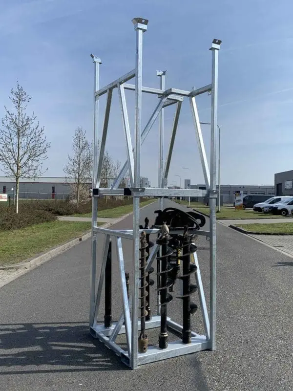 Auger storage rack | EuroGate International