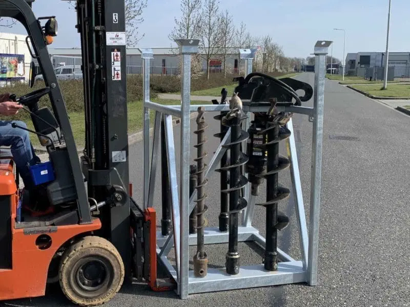 Auger storage rack | EuroGate International