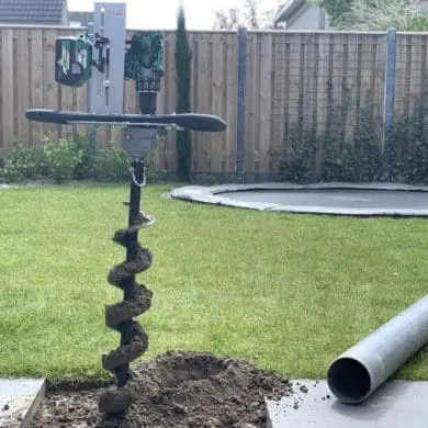 RJ110 electric drill - auger holder | EuroGate International