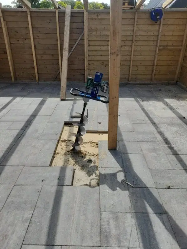 RJ110 electric drill - auger holder | EuroGate International