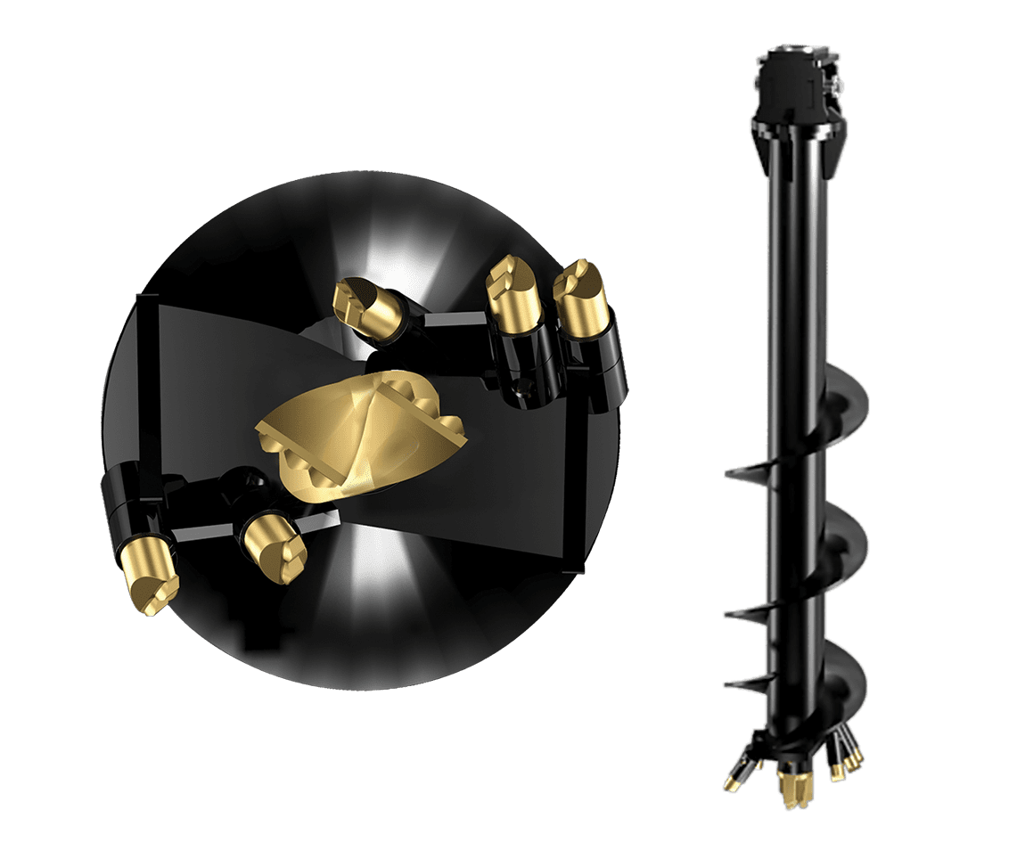 A4RC Series – Rubble/Earth combi auger | EuroGate International